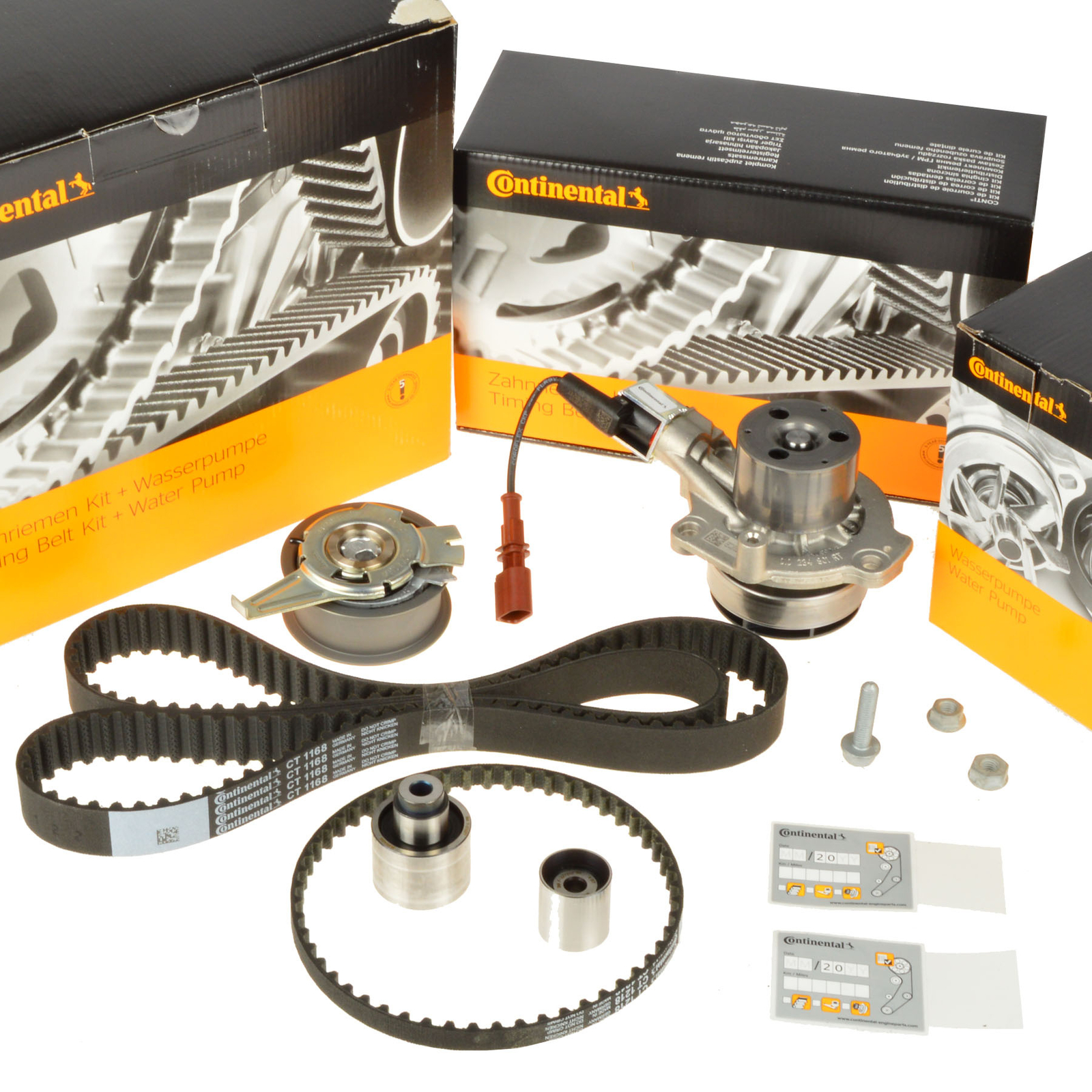 CONTI Zahnriemensatz WAPU CT1218 für A1-Q5 SEAT SKODA VW T-ROC TOURAN 1 ...