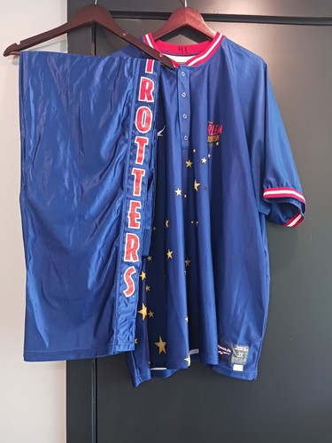 "SWEET LOU" #41 Harlem Globetrotters Game Worn Shooting Shirt 3x And ...