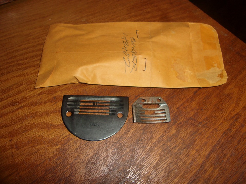 Wide Hemming Plate Feed Dog Part#143402, 149009 Juki Singer Consew Zote ...