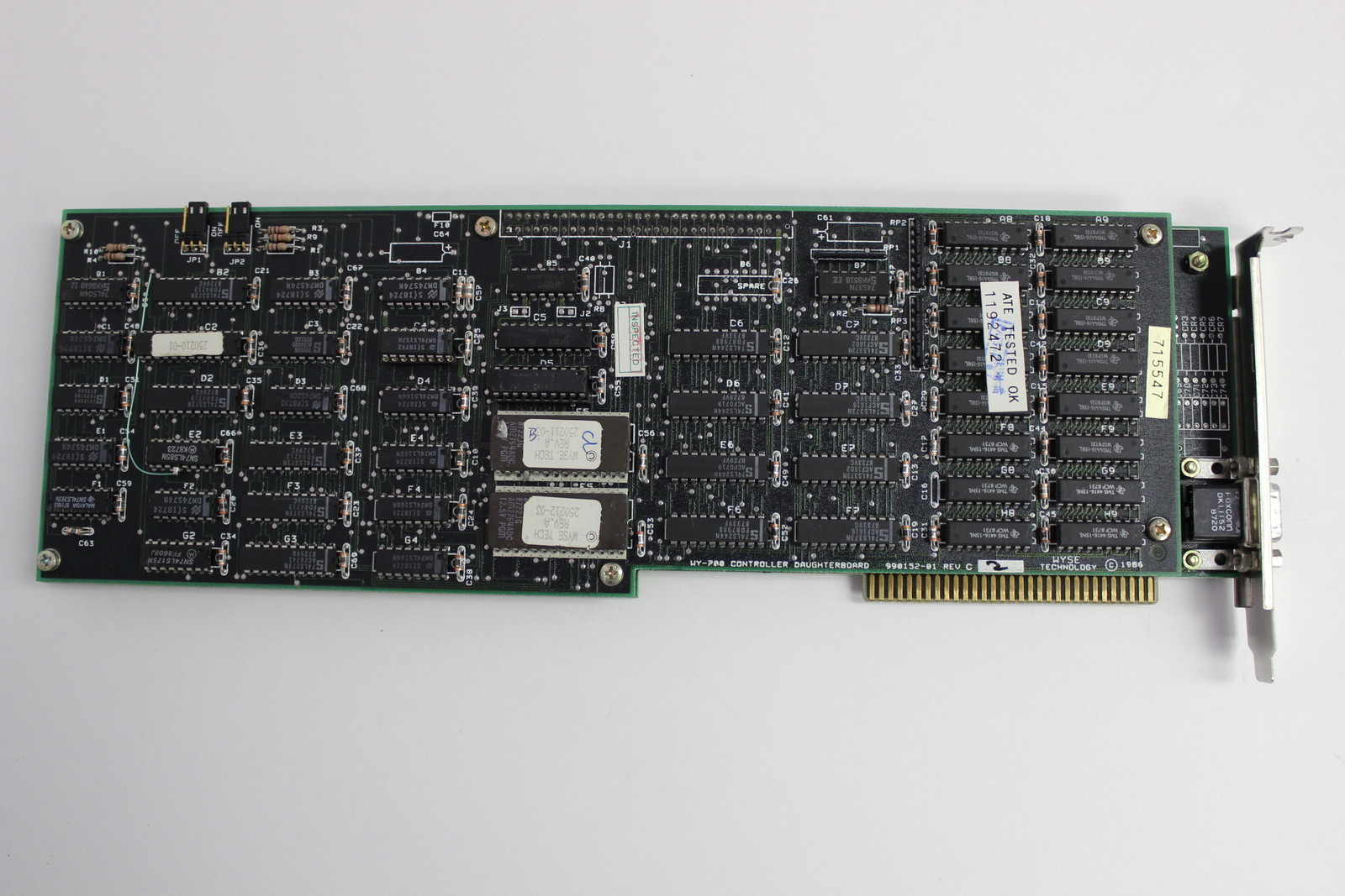 WYSE WY-700 PC HI RES MOTHER BOARD ASM 990150-01 VIDEO BD W ...