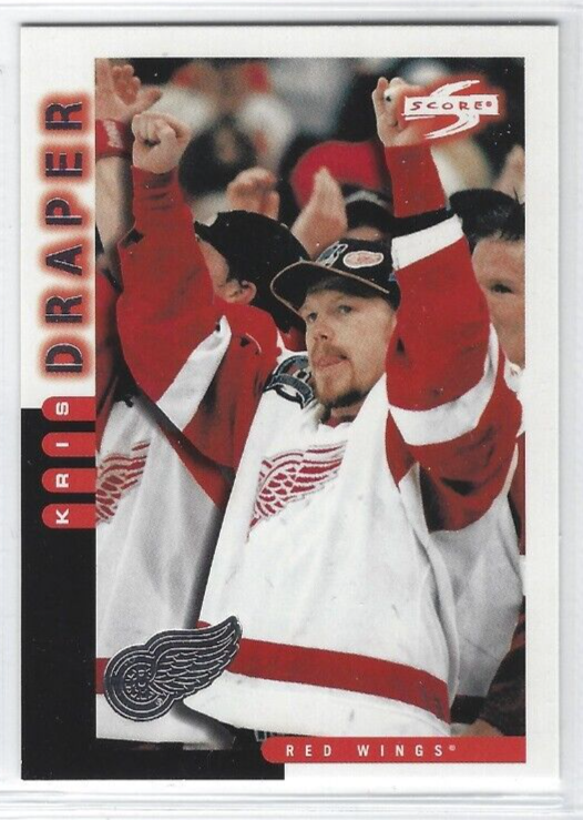 1997-98 Score Team Collection - Detroit Red Wings #12 Kris Draper for ...