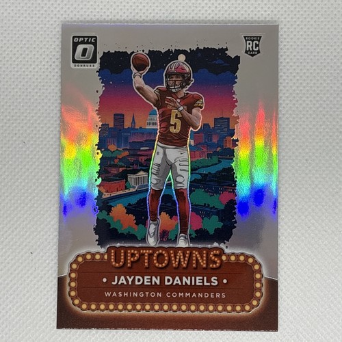 2024 Donruss Optic UPTOWNS Jayden Daniels #2 RC🔥Commanders Rookie SSP | eBay
