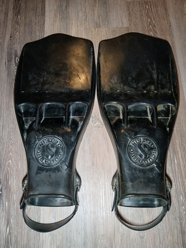 Scuba Pro Jet Fins XL Black Made In USA Diving Snorkle | eBay