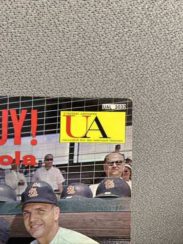 RARE 1959 U.A. SPORTS LP THAT HOLLER GUY JOE GARAGIOLA MANTLE MUSIAL ...