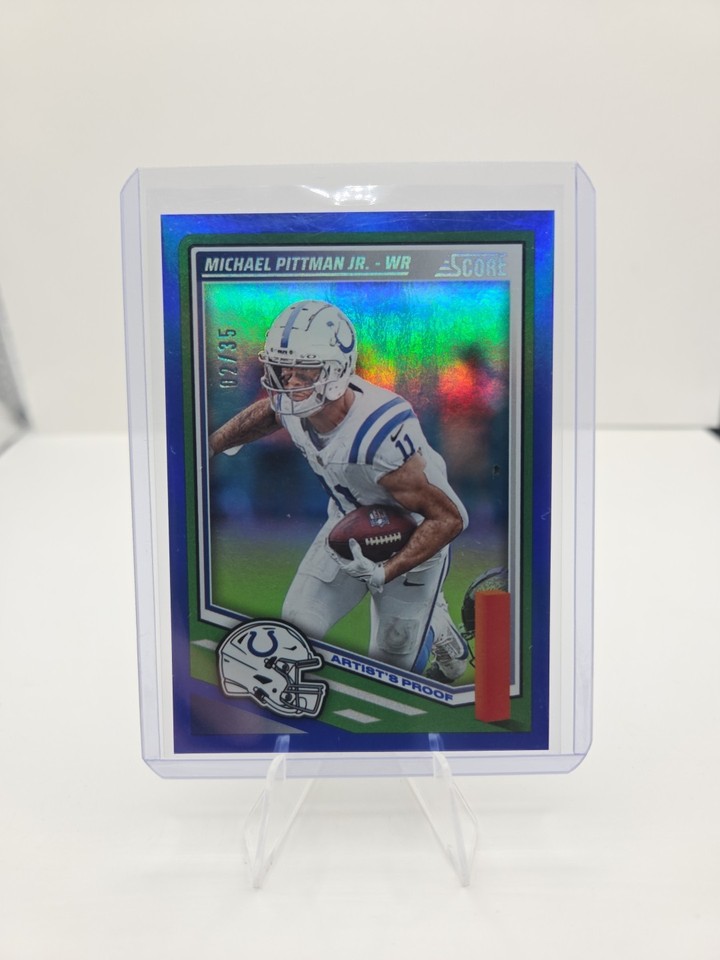 Michael Pittman Jr. 2025 Panini Score Artist's Proof #246 /35 Colts | eBay