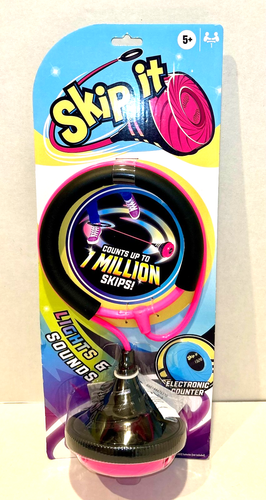 Skip It Retro Outdoor Toy Light Up Ball and Digital Counter Ages 5 ...