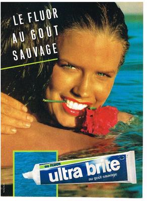 PUBLICITE 1983 ULTRA BRITE dentifrice | eBay