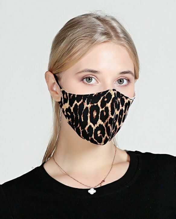 Face Mask Cover Fashion Reusable Washable Breathable Cloth Covering ...
