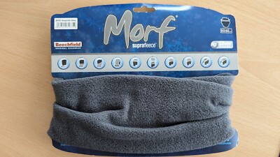 Beechfield Morf Fleece Mütze Schal Tuch Mundbedeckung Nasenbedeckung grau | eBay.de