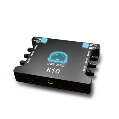 Brand New K10 Studio Sound Card Audio Usb External Computer Pc Mobile ...