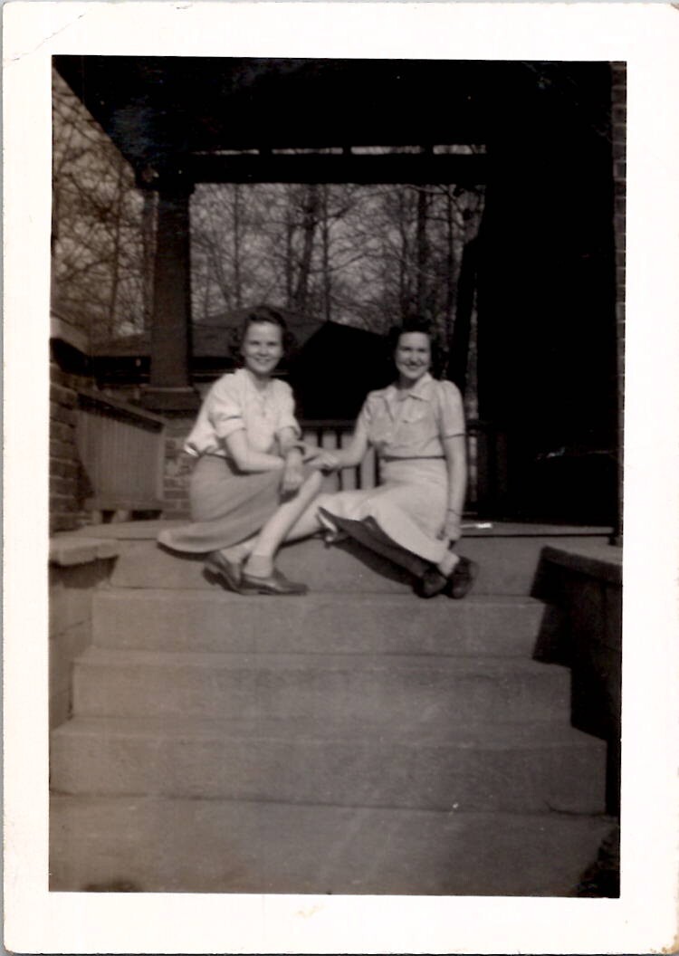 Sexy Discreet Lesbian Women Showing Nice Legs Feet Risqué 1930s Vintage ...