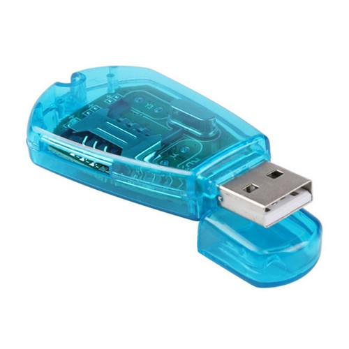 GSM/CDMA USB Mobile Standard SIM Card Reader Adaptor Copy Writer Backup ...