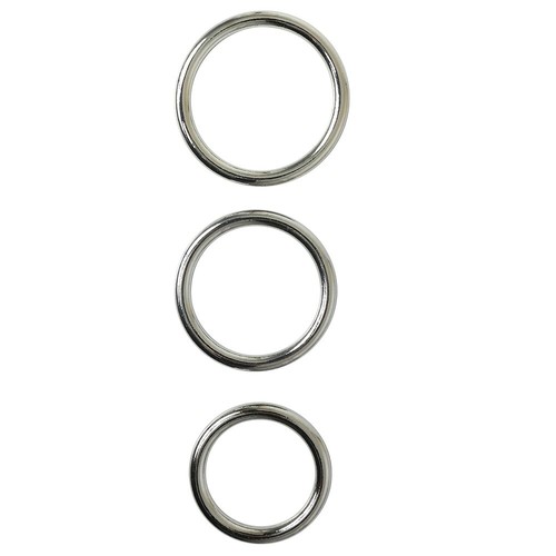 Sportsheets Metal O-Ring 3 Pack - Replacement Strap-on Rings | eBay