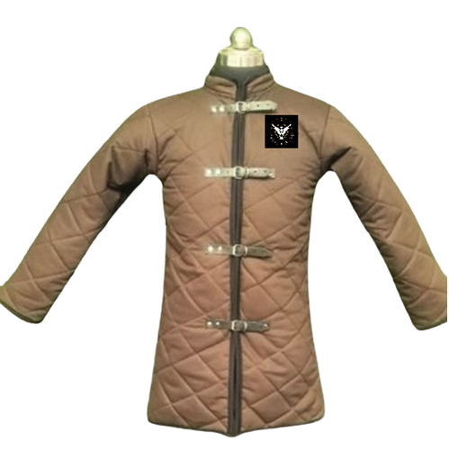 Medieval Padded Gambesion , Viking Armour , Sca Arming Jacket , Larp ...