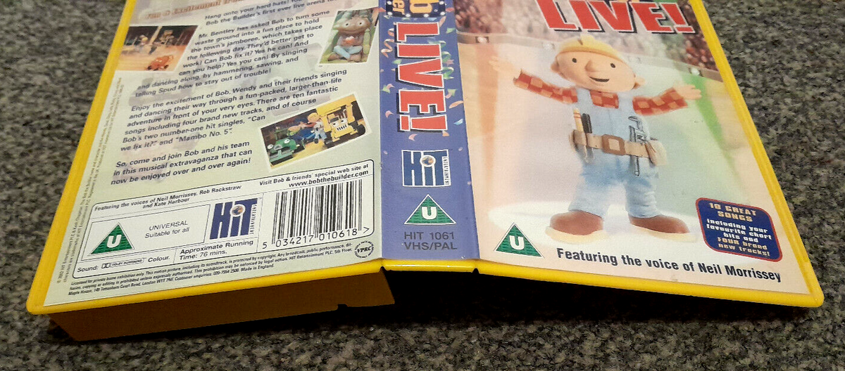 Bob Byggeren Live Show Vhs