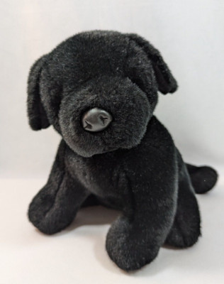 Douglas Black Lab Seated Dog Plush Stuffed Toy 10 inch | eBay