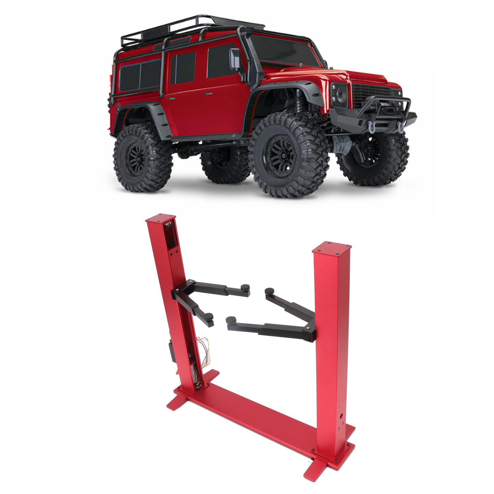 RC Car Repair Stand Universal Simulation Aluminum Alloy RC Electric ...