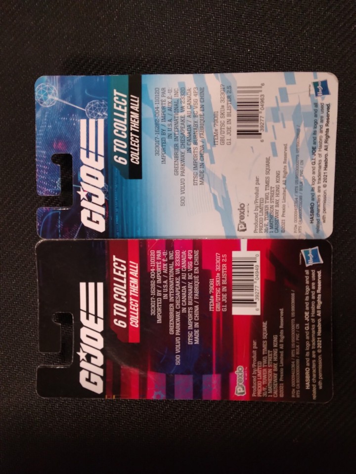 GI Joe Mini Action Figures Complete Set of 6 Limited Edition Hasbro | eBay