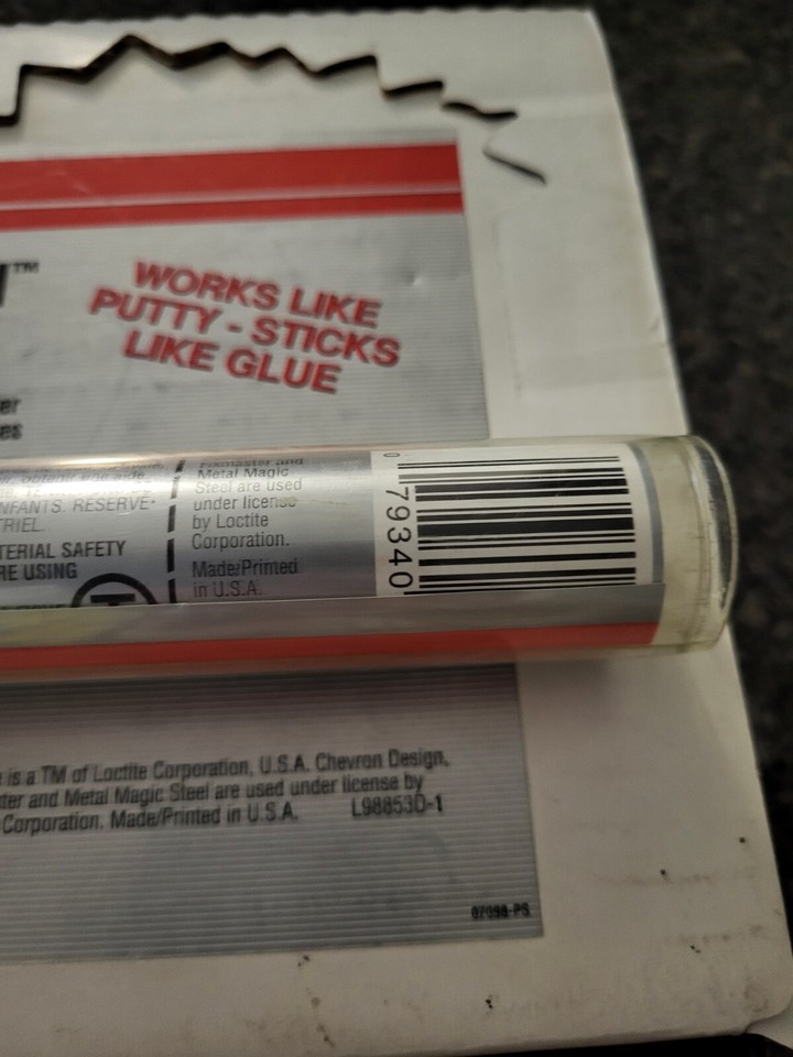 Loctite 98853-Fixmaster Metal Magic Steel Repair Epoxy Harden in 10 ...