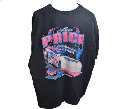 Lacie Price Motorsports Tshirt #22 Black Size XL Vtg Irwindale Racing ...