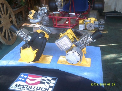 Vintage McCulloch 91B1 Racing Go Kart Engine STD Bore for sale online ...
