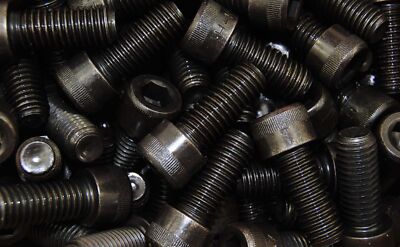 (50) Socket Head 1/2-13 x 1-1/4 Cap Screw SHCS Machine Allen Bolt Black ...