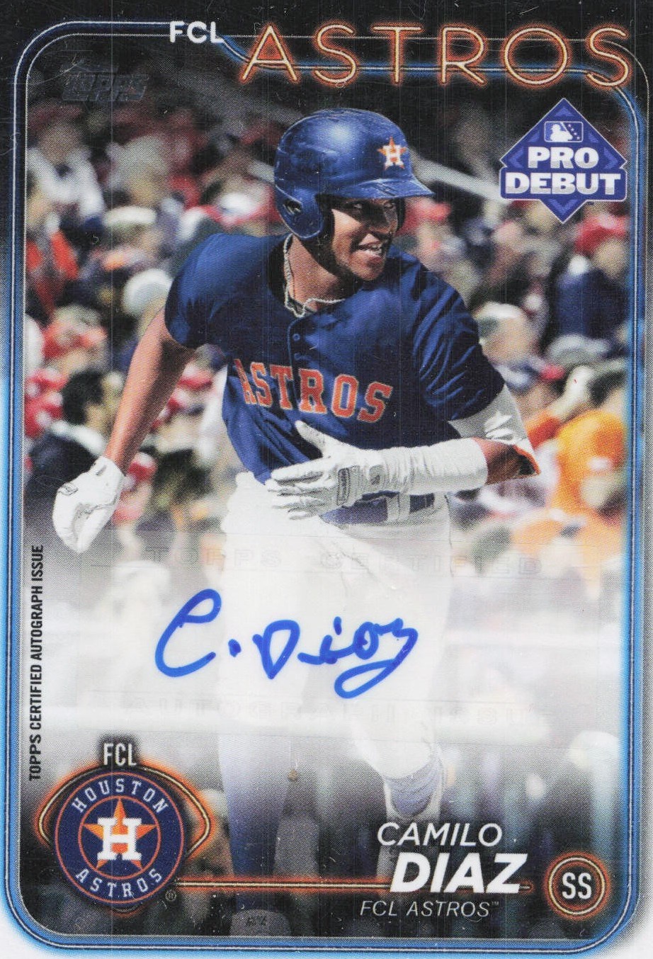 2024 Topps Pro Debut - Camilo Diaz #PD-182 Autographs (AU, RC) for sale ...