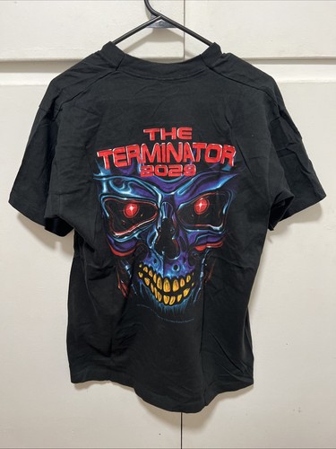 VTG The Terminator 2029 Bethesda Softworks Video Game Fruit Of The Loom ...