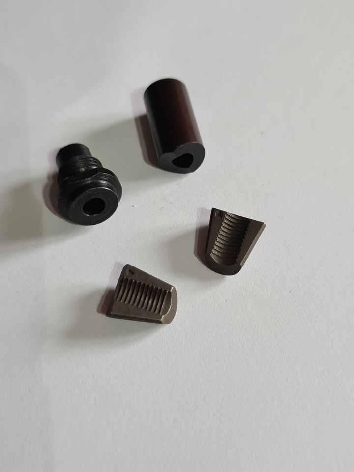 POP 5400 Series Rivet Gun 1/4" 6.4mm KIT Nosepiece #8 Jaws Jaw Pusher ...