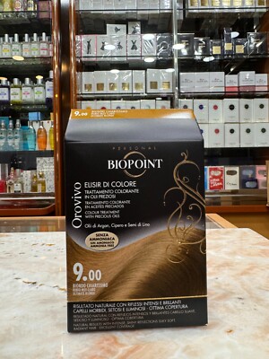 BIOPOINT ELISIR DI COLORE 9.00 BIONDO CHIARISSIMO OROVIVO TRATTAMENTO ...