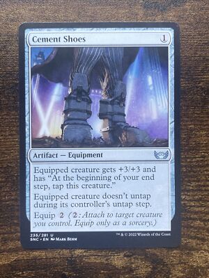 Cement Shoes 235/281 Streets of New Capenna MTG Magic The Gathering ...