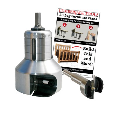 Beginner Kit Pro Series tenon cutters, Log Furniture, PSBK1, Lumberjack ...