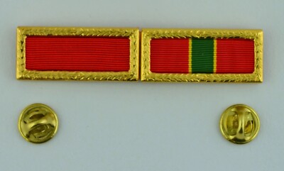 Army Meritorious and Superior Unit Award Ribbons - Mounted 2 Ribbon Bar ...