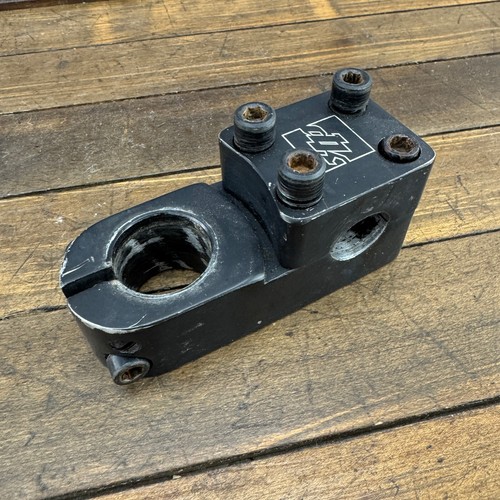 DK BMX Stem 1 1/8 Threadless Old School BMX Neck Black Top Load Mid A8 ...
