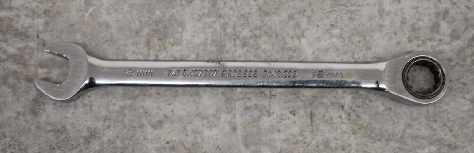 Blackhawk 12mm 12 Point Reversible Ratcheting Combination Wrench BW ...