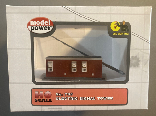 Model Power HO Scale Electric Signal Tower Built-up #795 | eBay