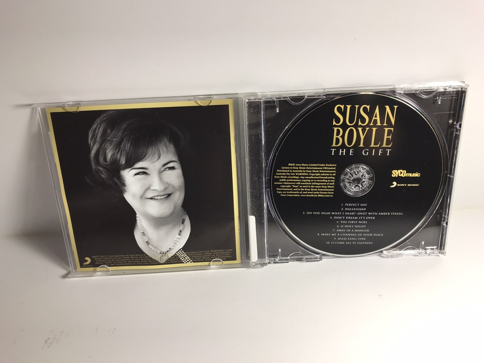 SUSAN BOYLE THE GIFT CD 886977207723 | eBay