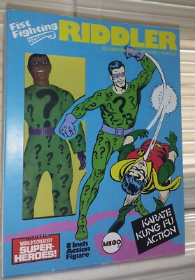 Vintage 1975 Mego Riddler Fist Fighting Action Figure Batman Original ...