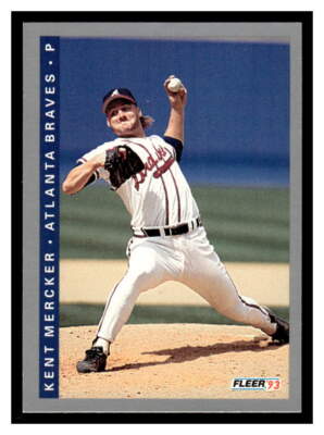 1993 Fleer #8 Kent Mercker - Atlanta Braves | eBay