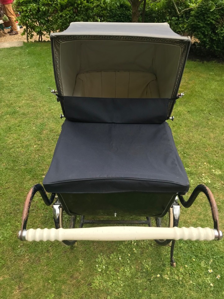 vintage silver cross coachbuilt pram | eBay UK