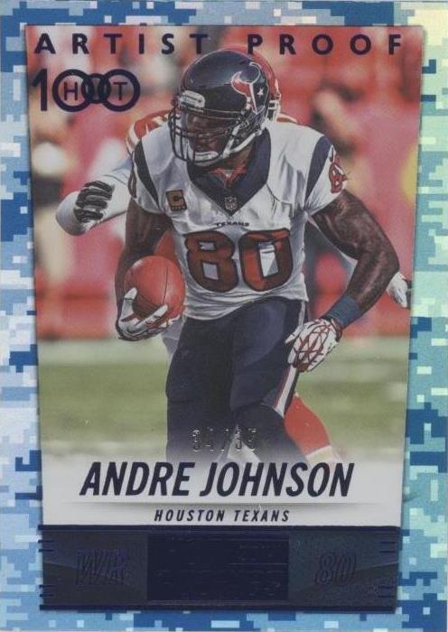 2014 Panini Hot Rookies - Andre Johnson #248 Artist's Proof /35 for ...