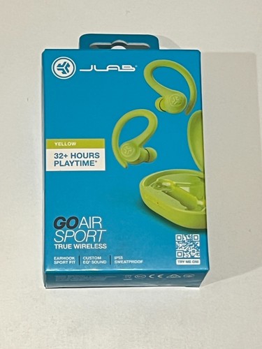 JLab GO Air Sport True Wireless Earbuds Headphones w/ Charging Case ...