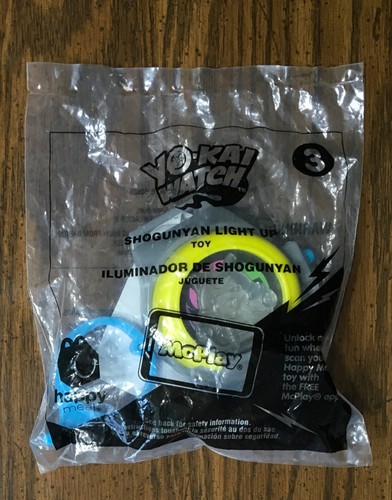 2018 Mcdonalds Happy Meal Yo-Kai Watch Shogunyan Light up Toy #3 Sealed ...