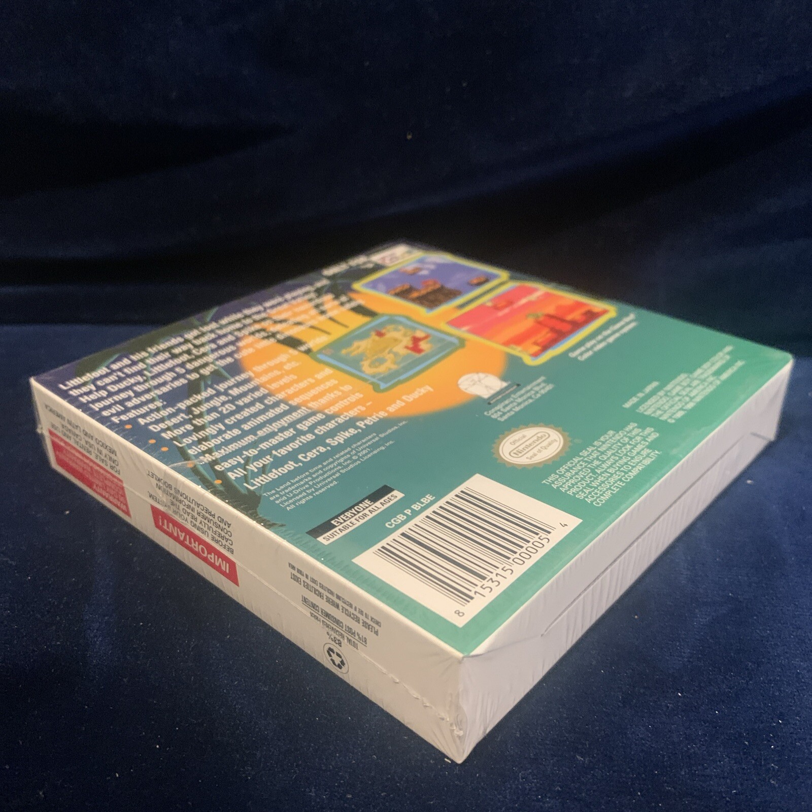 Land Before Time (Nintendo Game Boy Color, 2001) for sale online | eBay