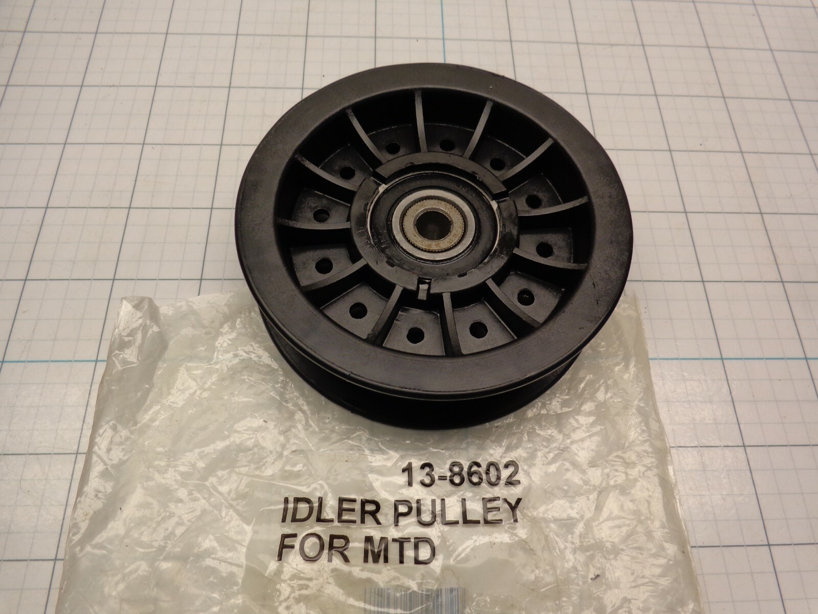 Rotary 8602 Pulley Flat Idler 4-1/8" X 3/8" Replaces MTD 756-0627 956 ...