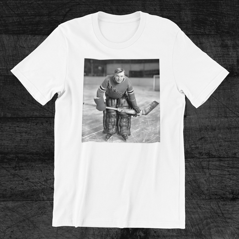 1934 New York Rangers Goalie Andy Aitkenhead Graphic Printed T Shirt ...