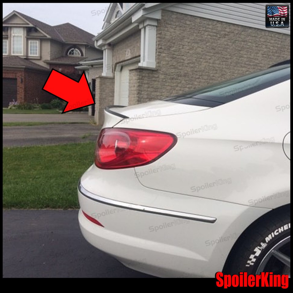 StanceNride 555L (Fits: Volkswagen VW CC 2009-17) Rear Add-on Trunk Lip ...