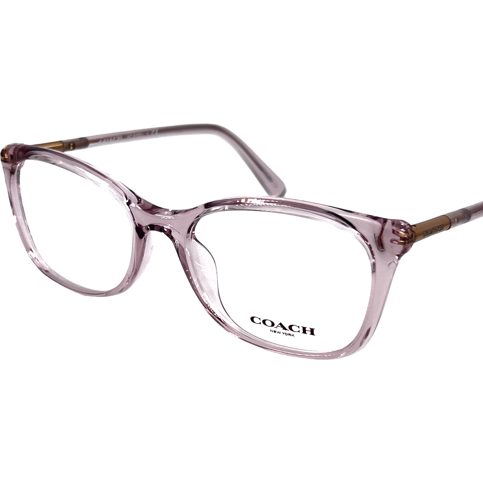Coach HC6192U Women's Plastic Eyeglass Frame 5552 Transparent Pink 52 ...