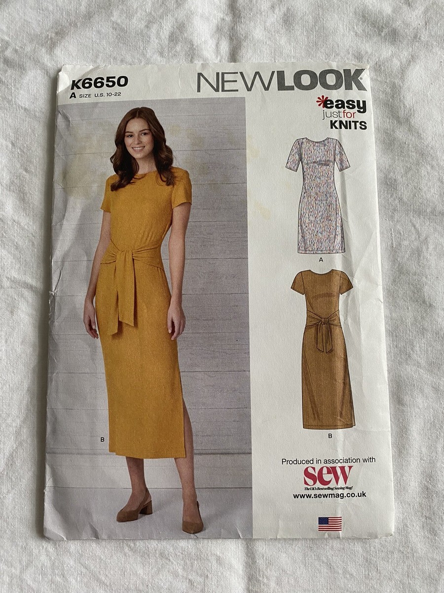 Simple Knit Dress Pattern