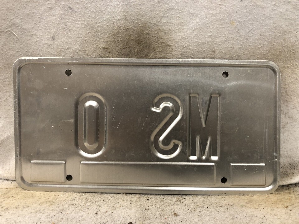 2000 Georgia Vanity License Plate “MS O” | eBay